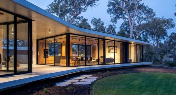 Boomerang House, a view that always brings the bush back | The Property ...